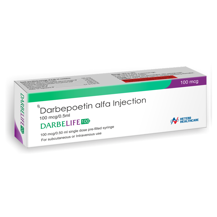 Darbelife 100 Mcg Alfa Injection - Uses, Dosage, Composition, Side ...