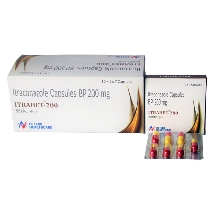 Itrahet 200Mg Tablets | Hetero Healthcare