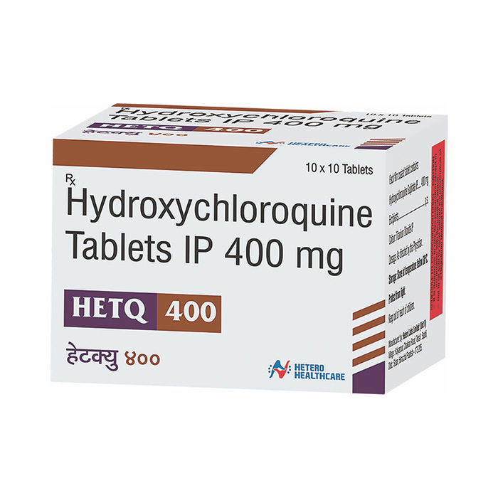 HETQ - Hydroxychloroquine 300mg Tablet for Malaria Treatement | Hetero ...