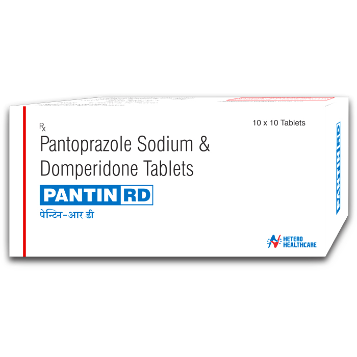 Domperidone 10mg & Pantoprazole 20mg Tablets for Acidity and Heartburn ...