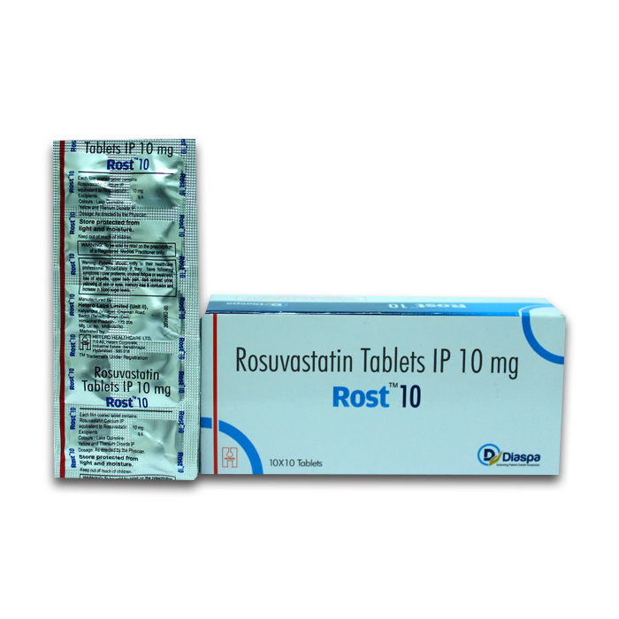 Rost 10Mg Tablet - Uses, Dosage, Composition, Side Effects | Hetero ...