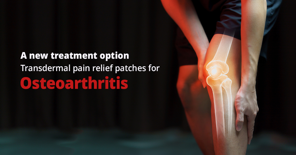 A new treatment option: Transdermal pain relief patches for ...